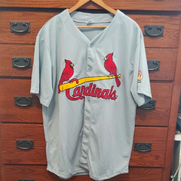 Shirts | Cardinals Gray Baseball Jersey | Poshmark